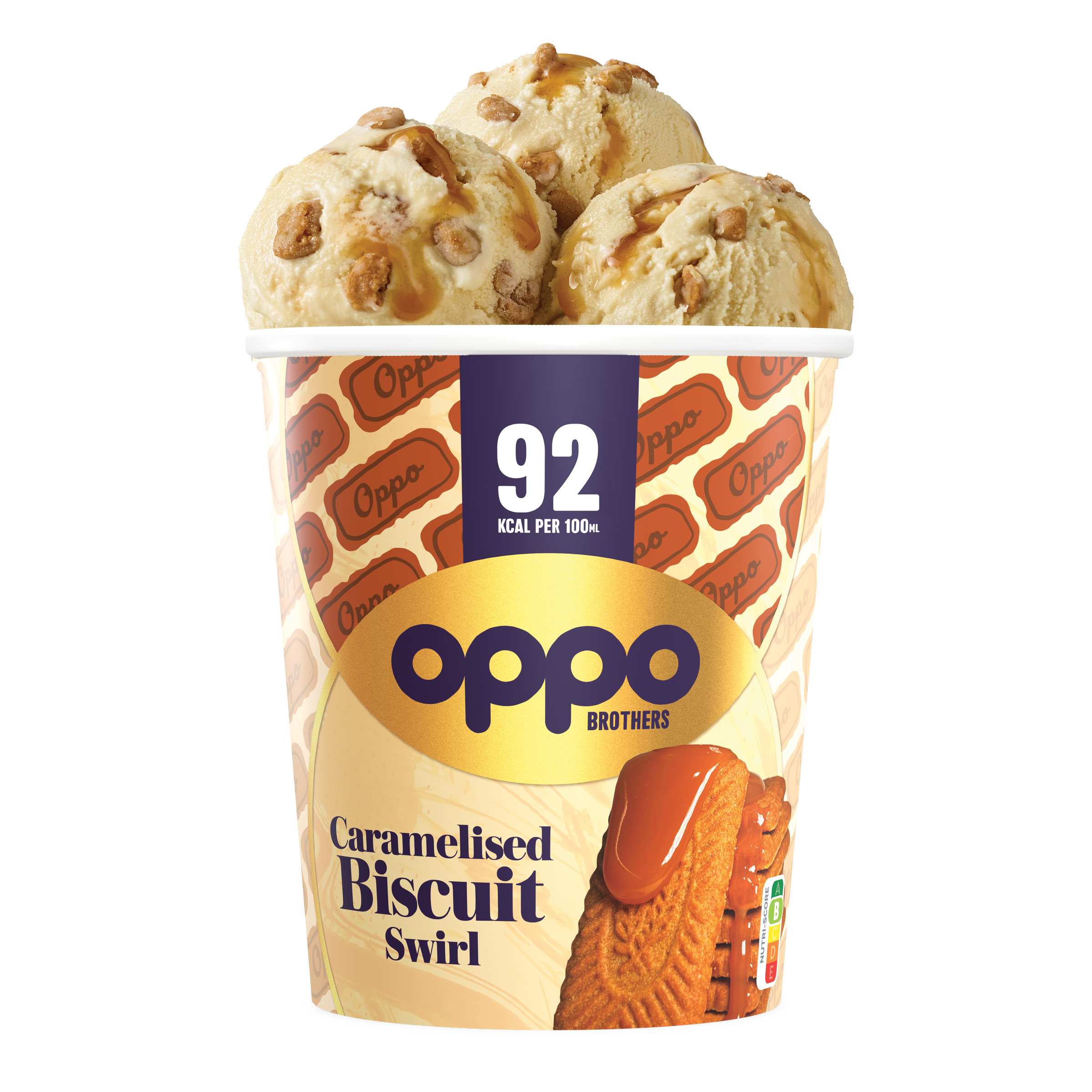 Caramelised Biscuit Swirl Eisbecher | Eis | Oppo Brothers